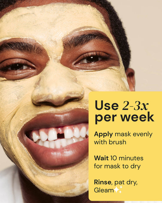 Vitamin C Clay Mask | Even + Illuminate + Detoxify – Gleamin