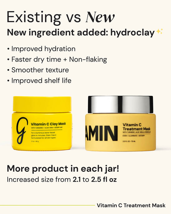 Vitamin C Clay Mask | Even + Illuminate + Detoxify – Gleamin
