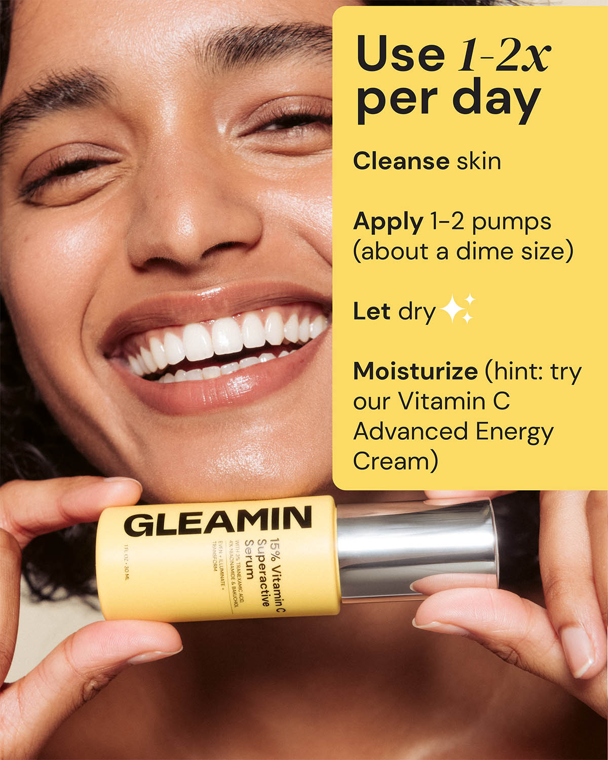 15% Vitamin C Superactive Serum | Even + Illuminate + Transform – Gleamin