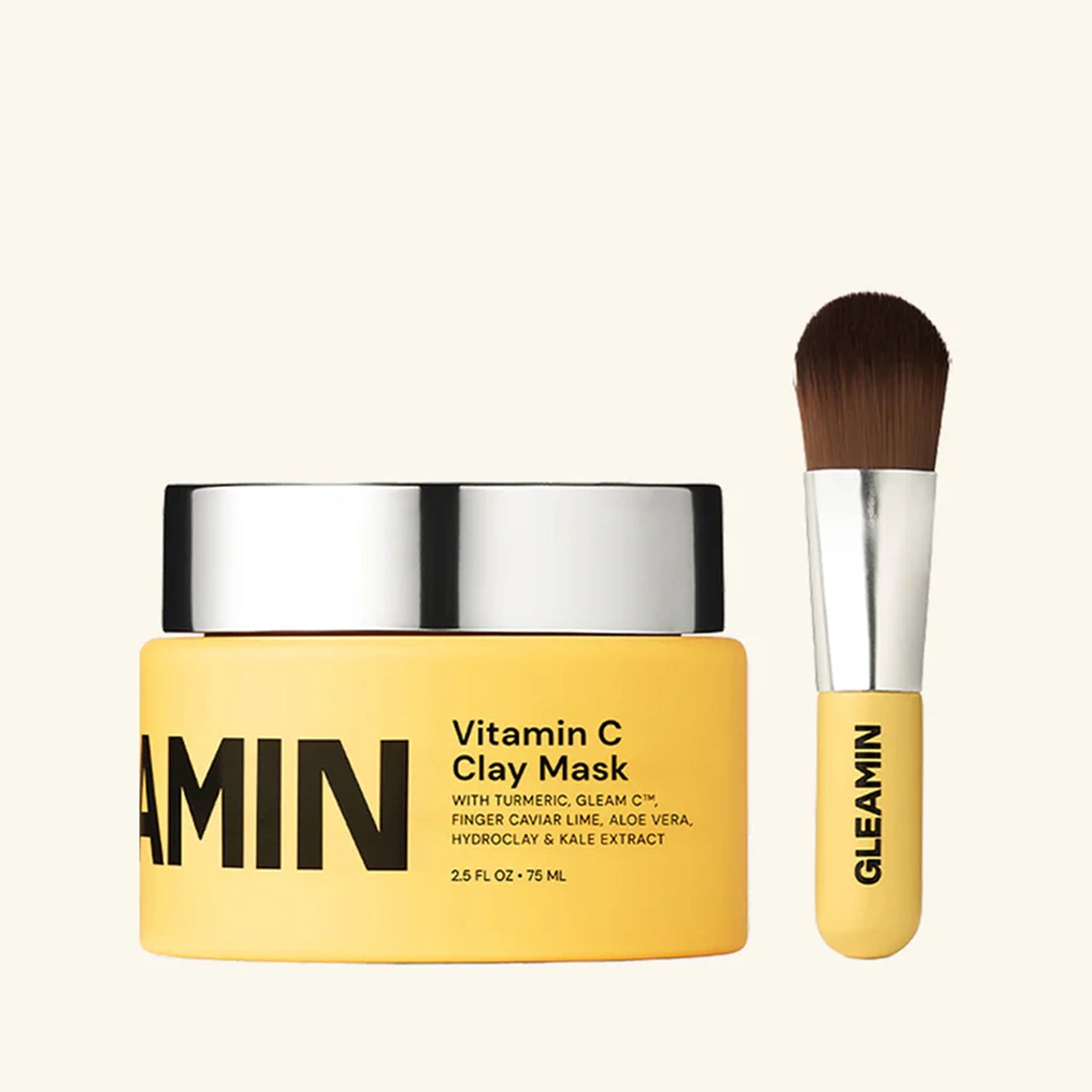 10-Minute Vitamin C Clay Mask for Dark Spots and Breakouts – Gleamin